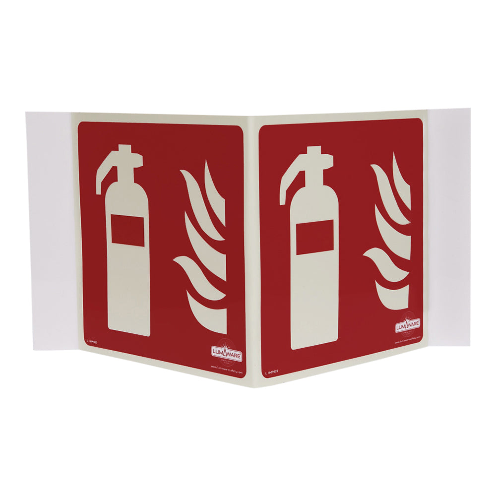 Photoluminescent 3D Fire Extinguisher Sign – EZ ON THE EARTH